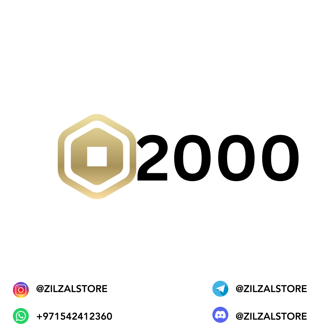 Robux-روبوكس– ZilZalstore