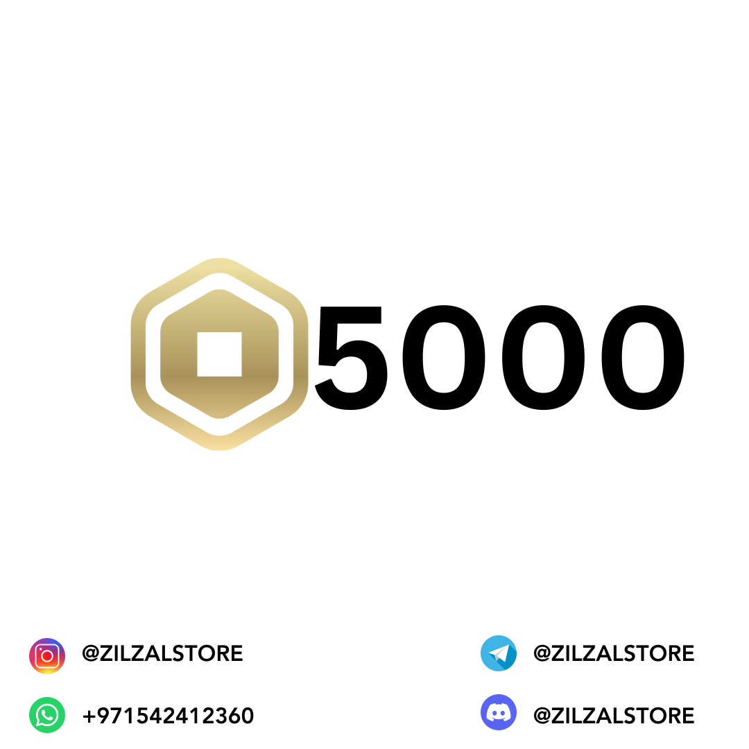 Robux-روبوكس– ZilZalstore