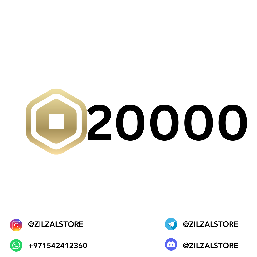 Robux-روبوكس– ZilZalstore
